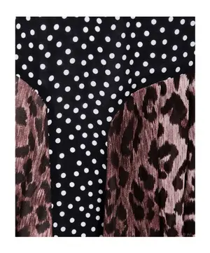 Rixo Meg Leopard Midi Dress