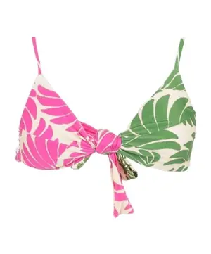 Farm Rio Printed Bikini Top - Multicolor