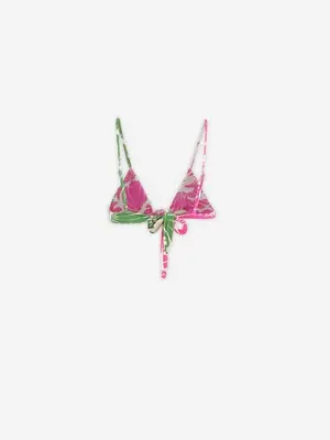 Farm Rio Printed Bikini Top