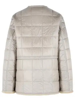 Moncler Tipule Reversible Short Padded Jacket - Light Beige