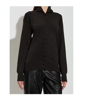 LEMAIRE Ribbed Knit Cardigan