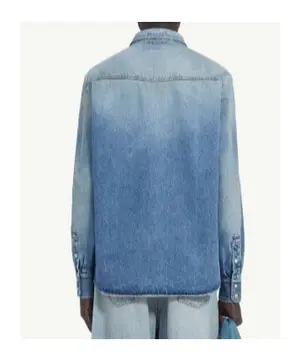 MAISON MARGIELA Laser-printed Denim Shirt