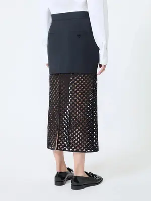 Max Mara Pocket Skirt With Back Vent