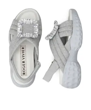 ROGER VIVIER Viv' Run Sandals In Jersey