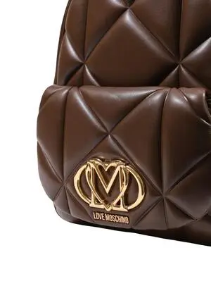Moschino Quilted Backpack