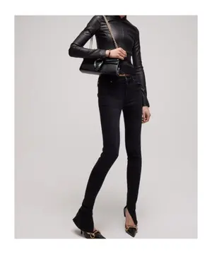Gucci Washed Denim Skinny Jeans