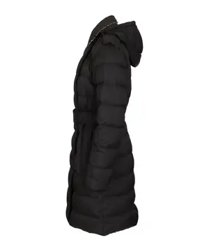 Burberry Belted Hooded Down Jacket