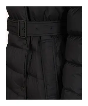 Burberry Belted Hooded Down Jacket