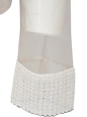 Fabiana Filippi Long Sleeve Crew Neck Sweater