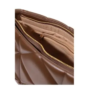 Moschino Geometric Quilted Pattern Shoulder Bag