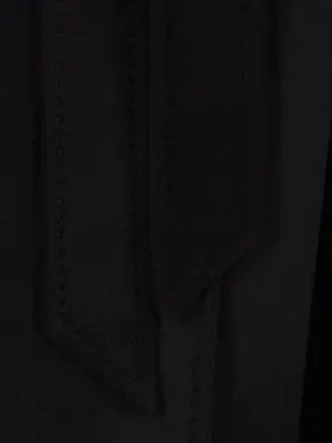 Max Mara Belted Coat - Black