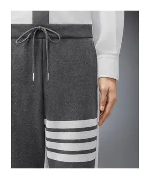 Thom Browne 4-bar Colour-block Drawstring Track Pants