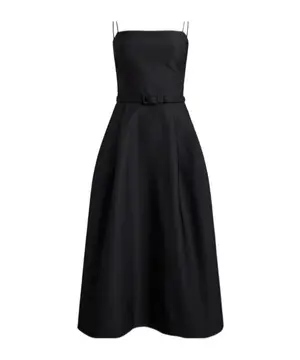 Ralph Lauren Belted Flare Dress