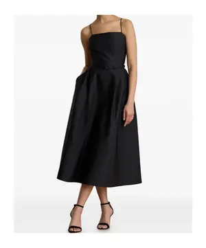 Ralph Lauren Belted Flare Dress