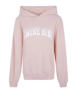 ANINE BING Long-sleeved Sweatshirt - Blush