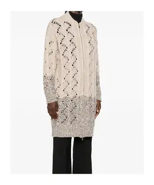 Fabiana Filippi Long-sleeved Zip-up Cardigan