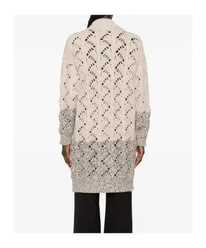 Fabiana Filippi Long-sleeved Zip-up Cardigan