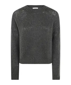 NUUR Crew Neck Sweater - Black