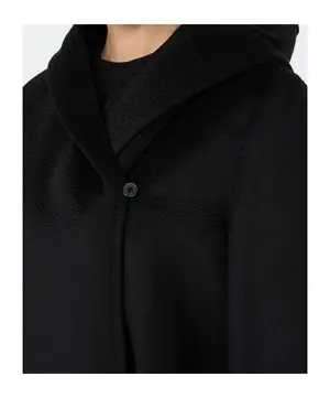 Max Mara Wool Broadcloth Robe Coat