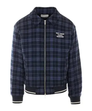Drole De Monsieur Drôle De Checked Casual Jacket