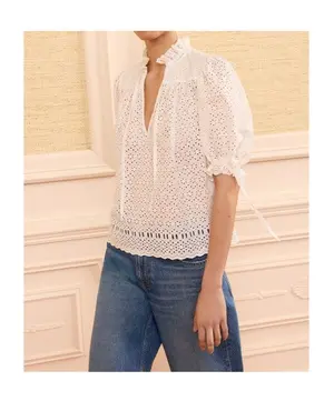 Ulla Johnson Tie-front Top