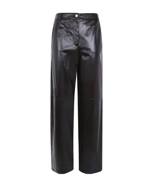 Max Mara Mstlegno Straight Leg Pants - Black