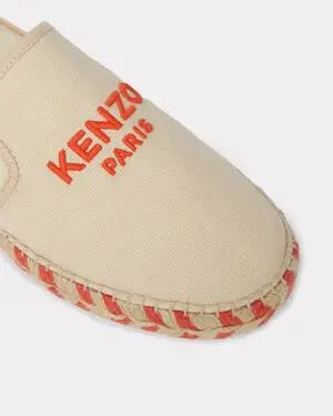 Kenzo Logo Embroidered Espadrilles