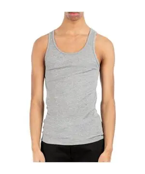 TOM FORD Round Neck Tank Top - Gray