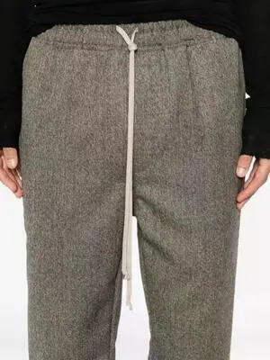 Rick Owens Drawstring Slim-leg Trousers