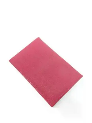 Hermès Calvi Leather Card Case - Pink