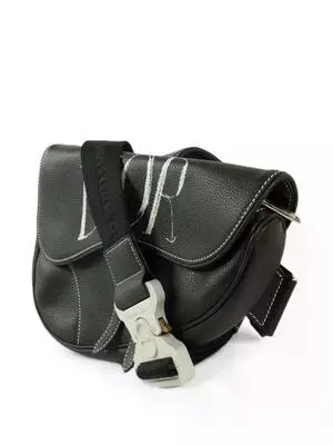 Dior Saddle Alex Foxton Shoulder Bag - Black