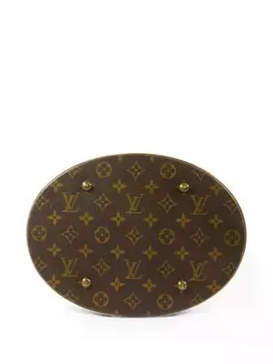 LOUIS VUITTON Monogram Canvas Bucket Tote Bag