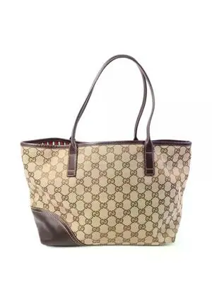 Gucci Gg Canvas Tote Bag - Neutrals