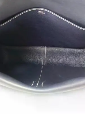Hermès 31 Halzan Shoulder Bag - Blue