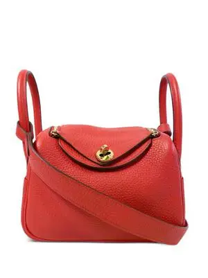 Hermès Mini Lindy Bag - Red