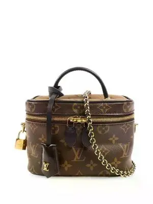 LOUIS VUITTON Pm Vanity Monogram Reverse Tote Bag