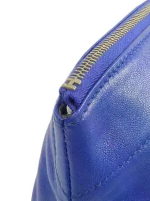 Hermès Tohubohu Milo Leather Clutch Bag - Blue