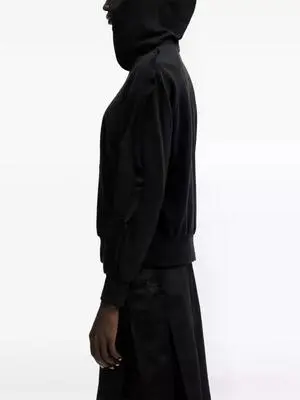Undercover Ruffled-sleeve Hoodie