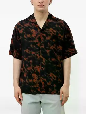 Hugo Abstract-print Short-sleeve Shirt