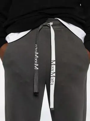 Max Mara Dark Drawstring Track Pants