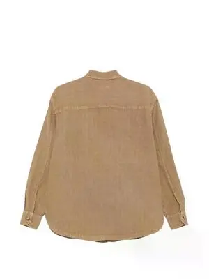 Boglioli Curved Hem Button-down Shirt