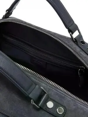 Giorgio Armani Leather Duffel Bag