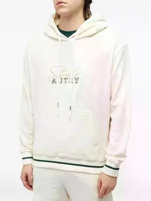 AUTRY Embroidered Striped Hoodie