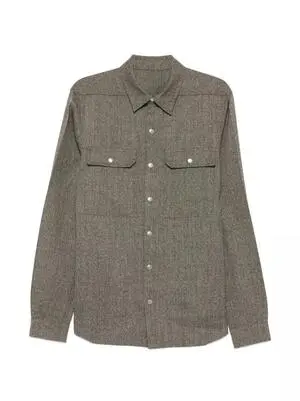Rick Owens Back-strap Shirt