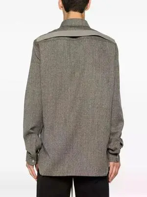Rick Owens Back-strap Shirt