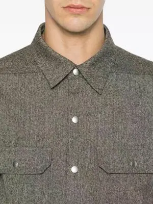 Rick Owens Back-strap Shirt