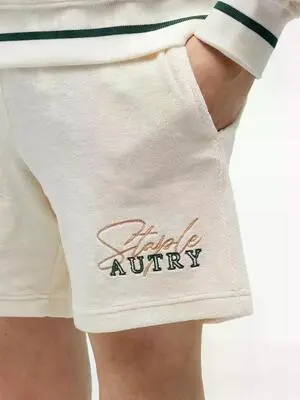 AUTRY Embroidered Logo Track Shorts