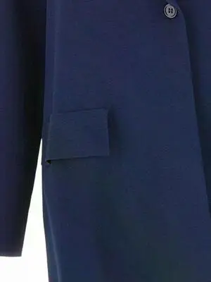 KANGRA Milano-stitch Single-breasted Blazer - Blue