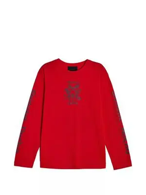 Simone Rocha Logo Print Long Sleeve T-shirt
