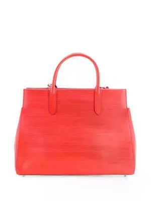 LOUIS VUITTON Epi Leather Mm Satchel - Red
